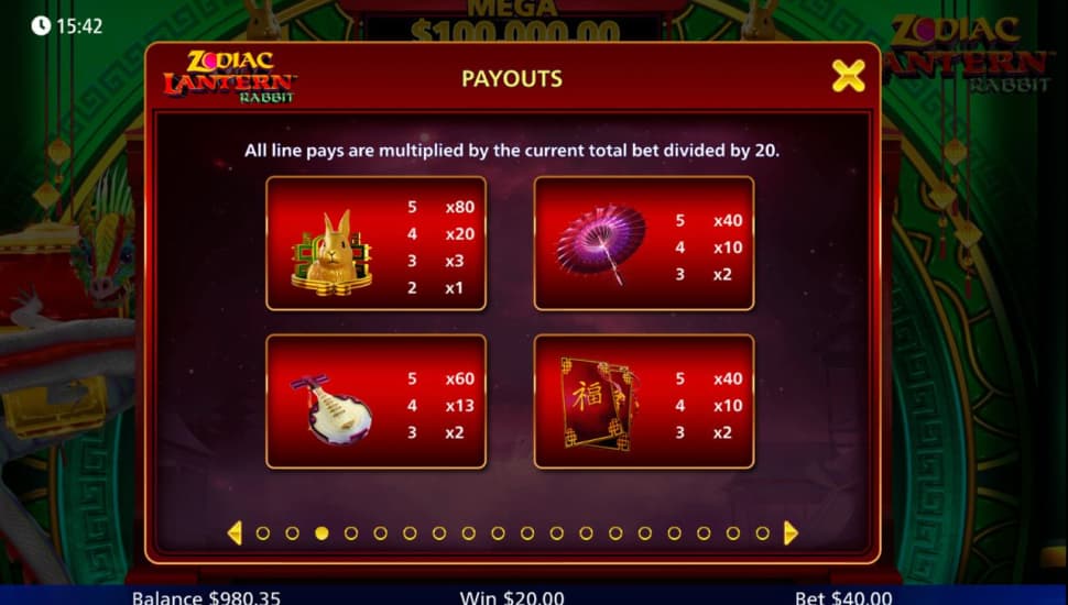 Zodiac Lantern Rabbit Slot Review | Free Play