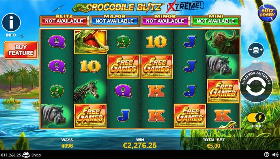 Crocodile Blitz Extreme Slot Review | Free Play