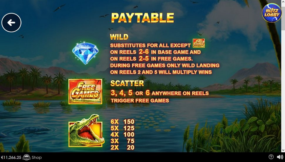 Crocodile Blitz Extreme Slot Review | Free Play