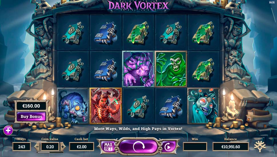 Dark Vortex (Yggdrasil) Slot Review | Demo & FREE Play