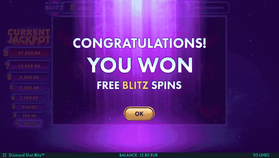 Diamond Shot Blitz Slot Review | Free Play