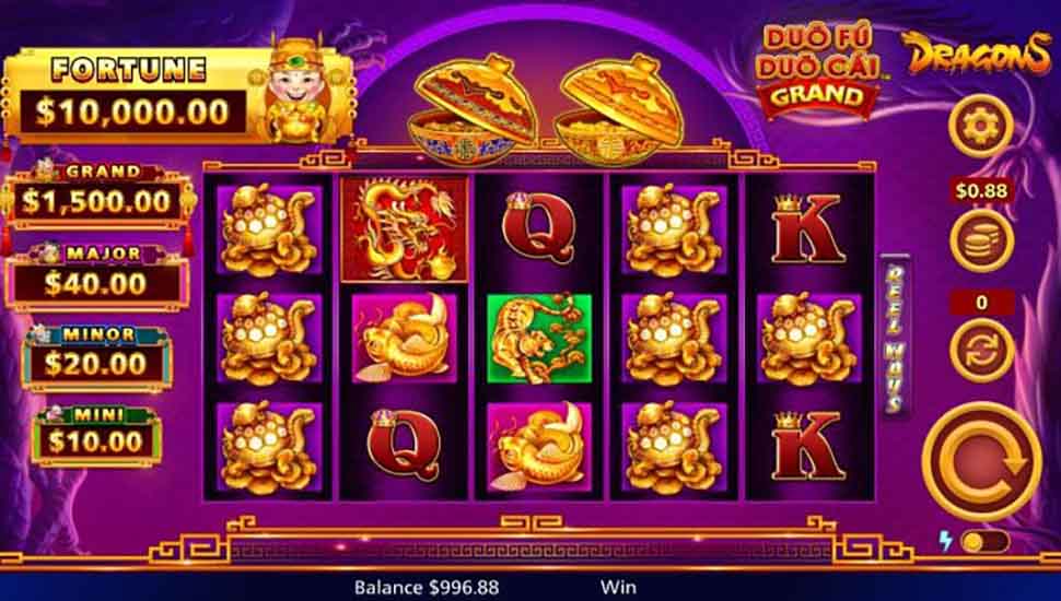 Duo Fu Duo Cai Grand Dragons Slot Review | Free Play
