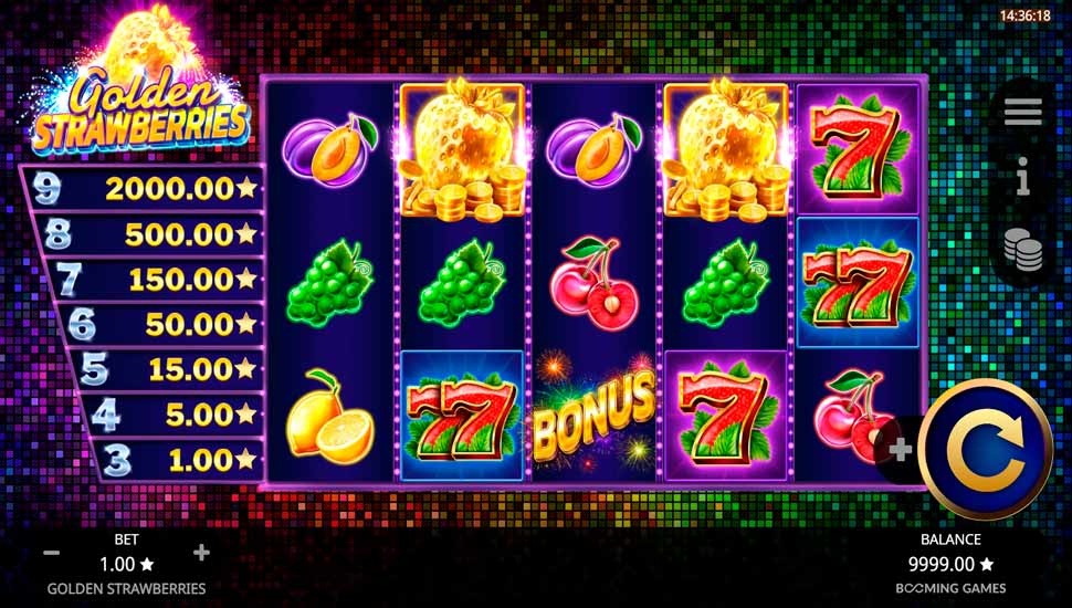Golden Strawberries (Booming Games) Slot Review | Demo & FREE Play