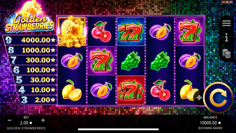 Golden Strawberries (Booming Games) Slot Review | Demo & FREE Play