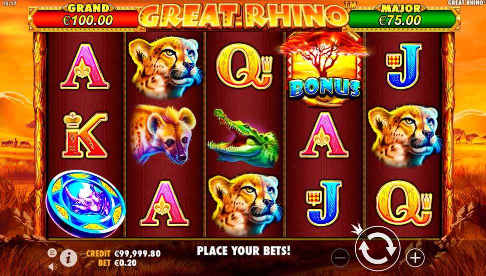 Great Rhino Slot Review | Free Play