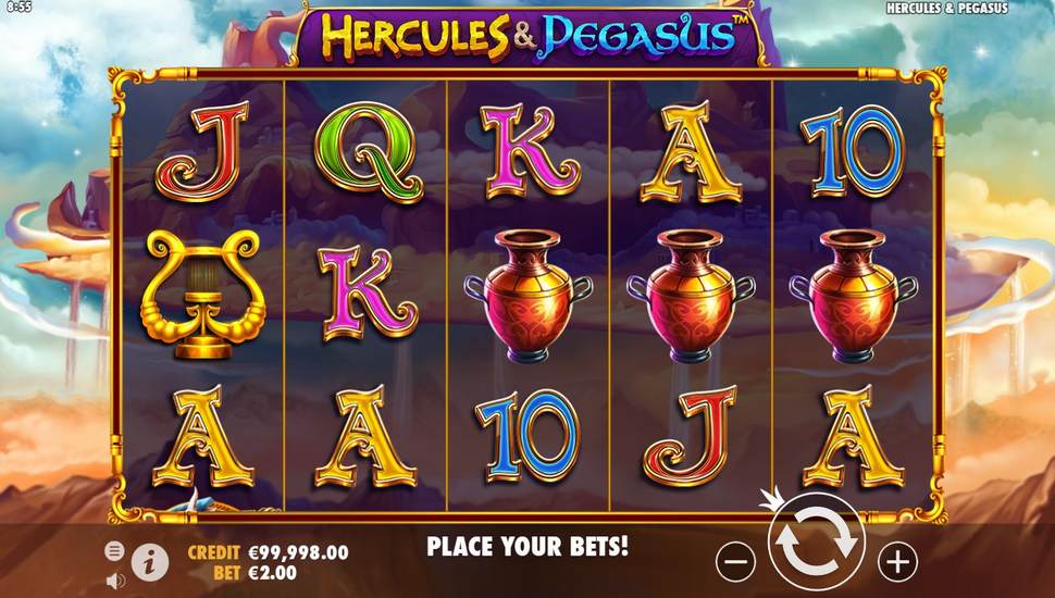 Hercules and Pegasus Slot Review | Demo & Free Play | RTP Check