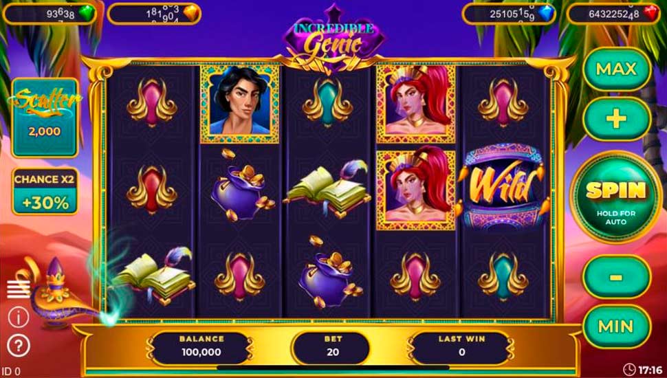 Incredible Genie Slot Review | Free Play