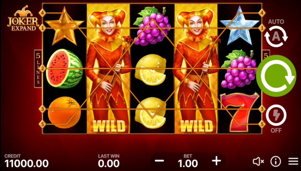 Joker Expand: 5 lines (Playson) Slot Review | Demo & FREE Play