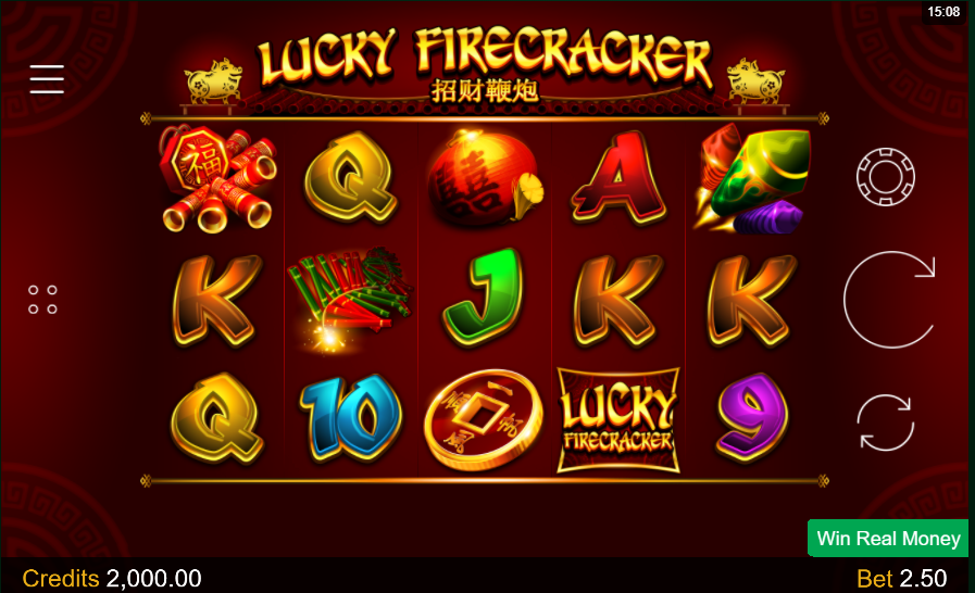 Lucky Firecracker Slot Play Free RTP 96.2% & Low Volatility