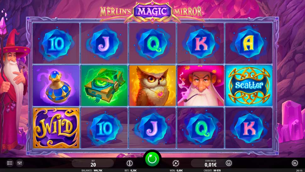 Merlin's Magic Mirror Slot Review | Free Play