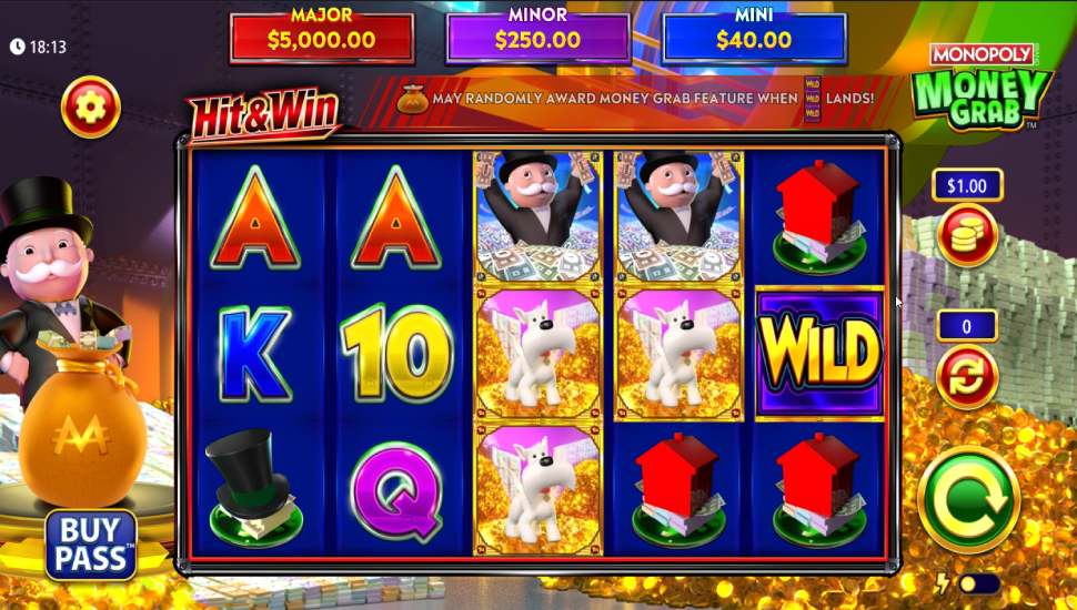 Monopoly Money Grab Slot Review | Free Play