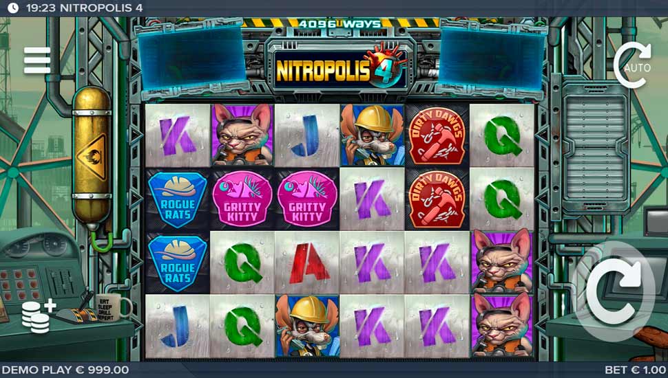 Nitropolis 4 Slot Review | Free Play