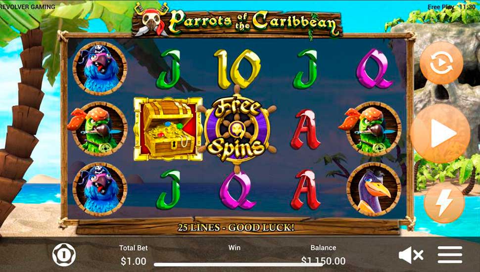 Parrots of the Caribbean Slot Review | Demo & Free Play | RTP Check