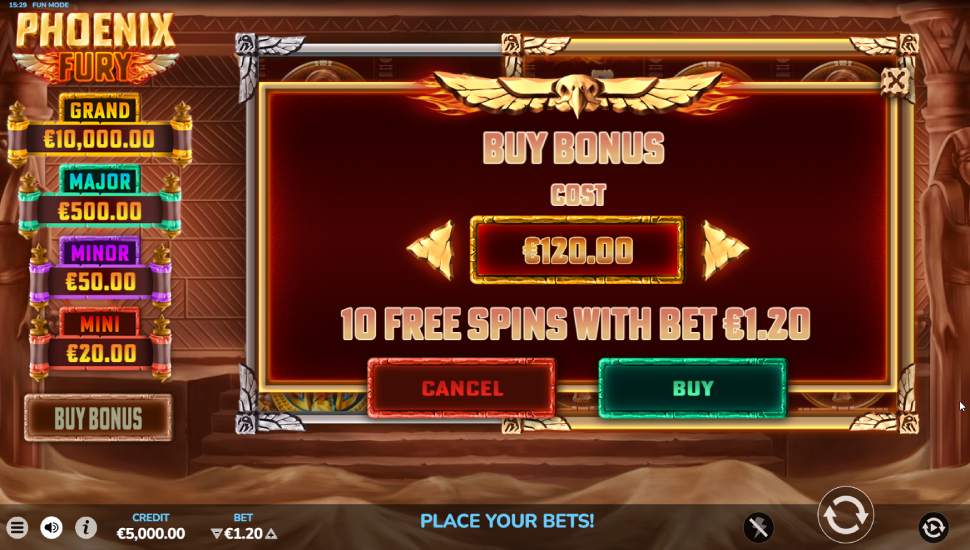Phoenix Fury Slot Review | Free Play