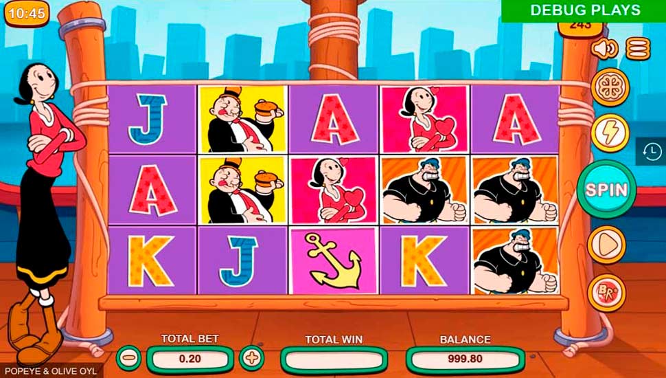 Popeye & Olive Oyl Slot Review | Free Play