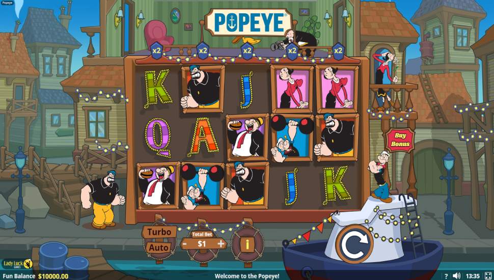 Popeye Slot Review | Free Play