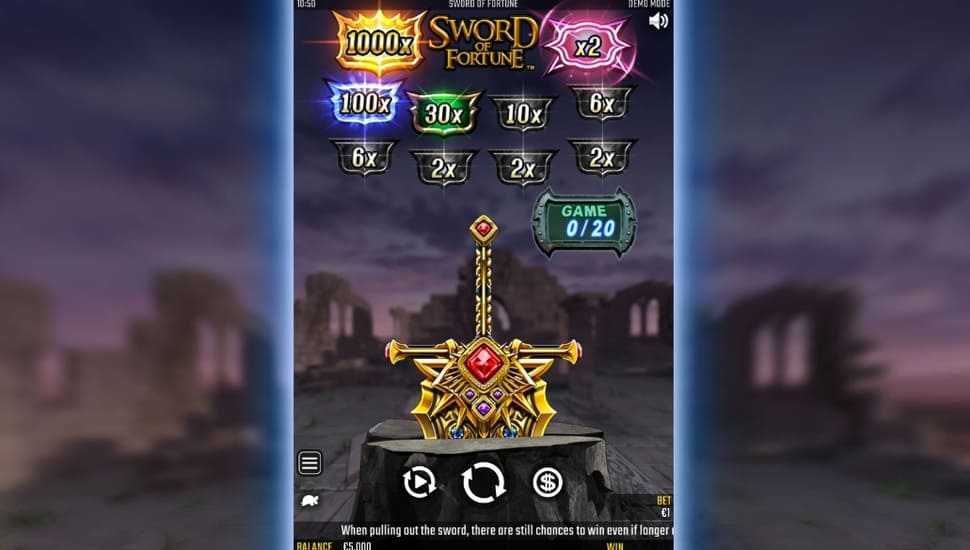 Sword of Fortune Slot Review | Free Play