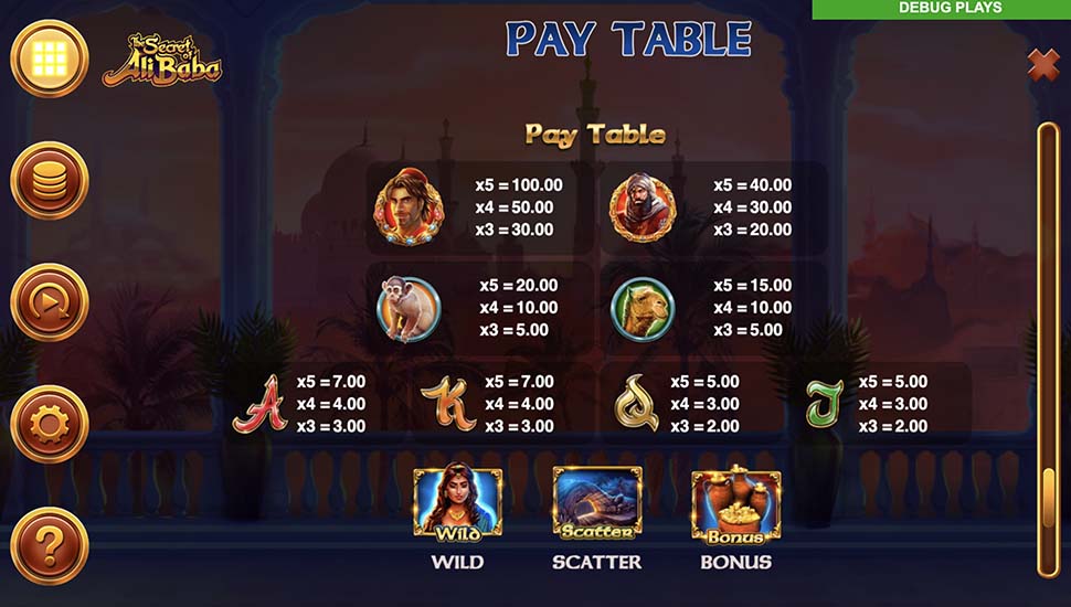 The Secret of Ali Baba Slot Review | Free Play