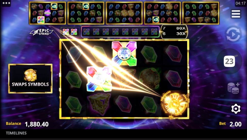 Timelines Slot Review | Demo & Free Play | RTP Check