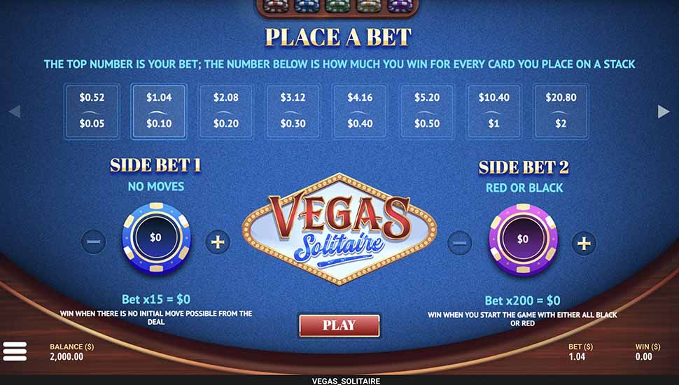 Vegas Solitaire Slot Review | Free Play