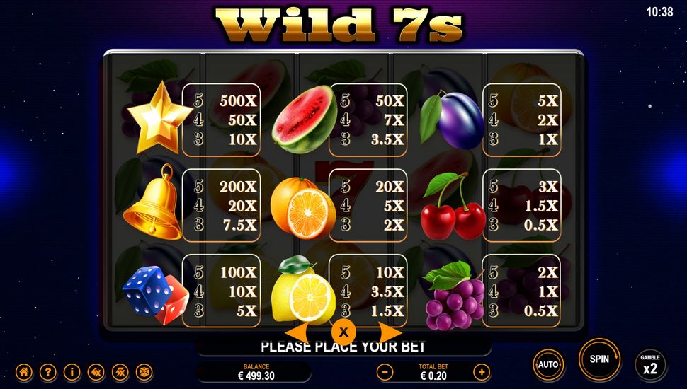 Wild 7s Slot Review | Free Play