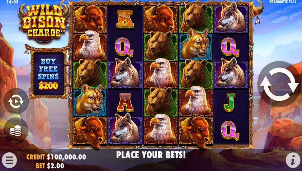Wild Bison Charge Slot Review | Free Play