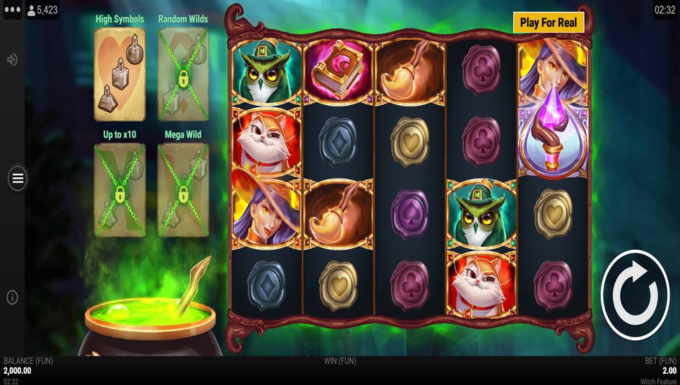 Witch Feature Slot Review | Free Play