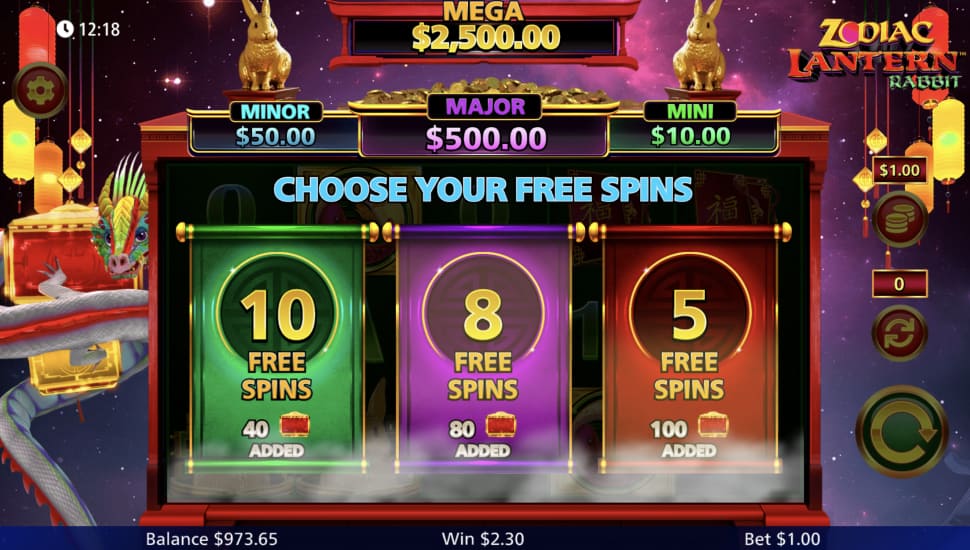 Zodiac Lantern Rabbit Slot Review | Free Play