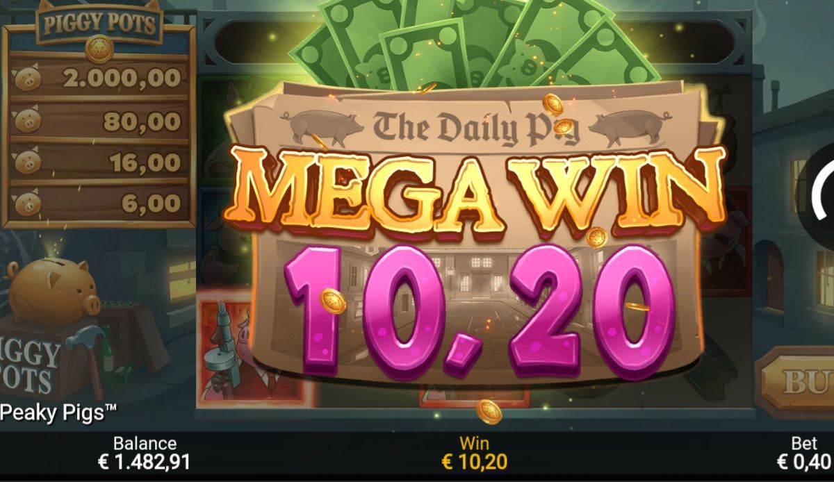 Peaky Pigs Slot Review | Demo & Free Play | RTP Check