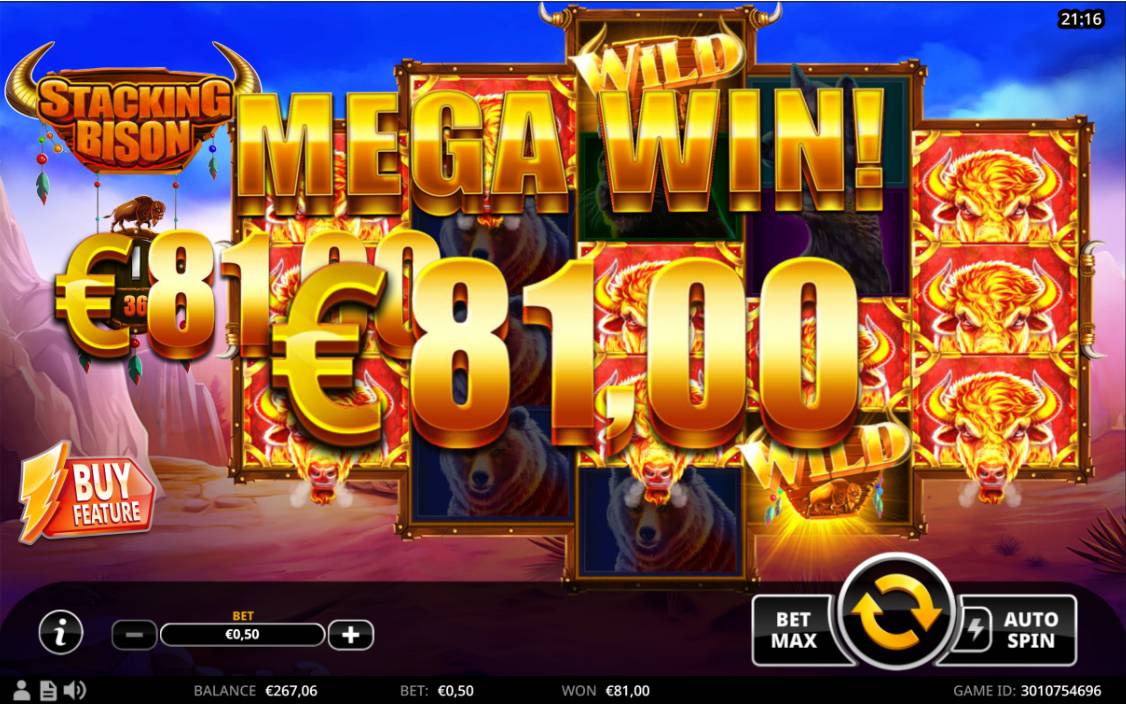 Stacking Bison Slot Review | Free Play