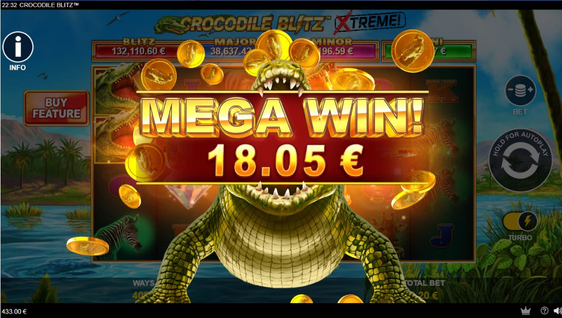 Crocodile Blitz Extreme Slot Review | Free Play