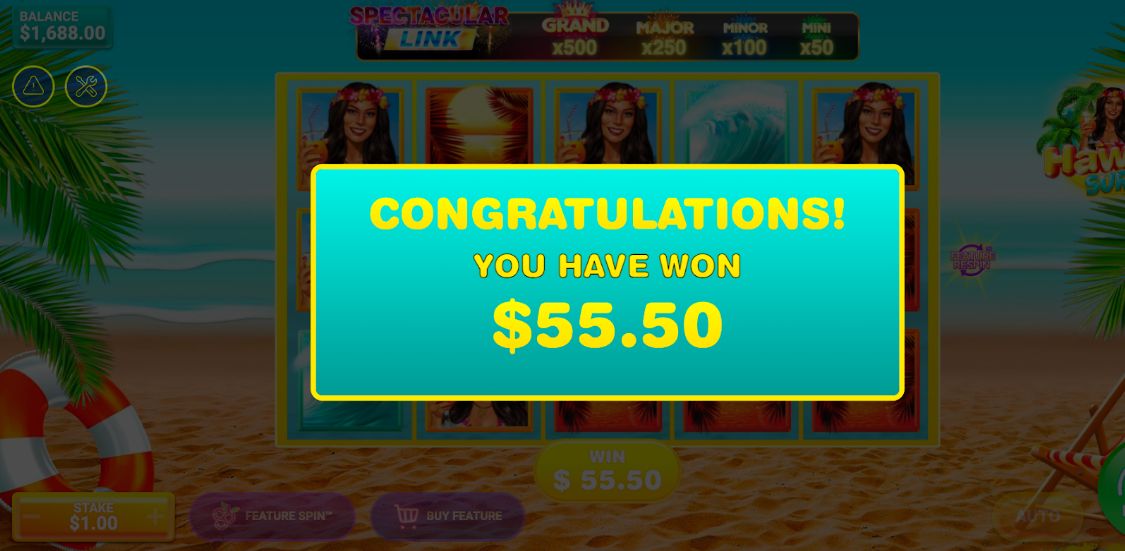 Hawaii Surf Slot Review | Free Play